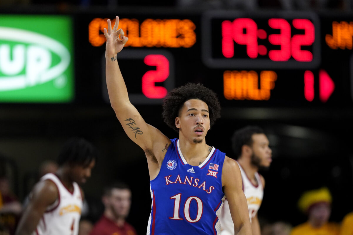 Kansas forward Jalen Wilson adds 2 honors to postseason haul, with more ...